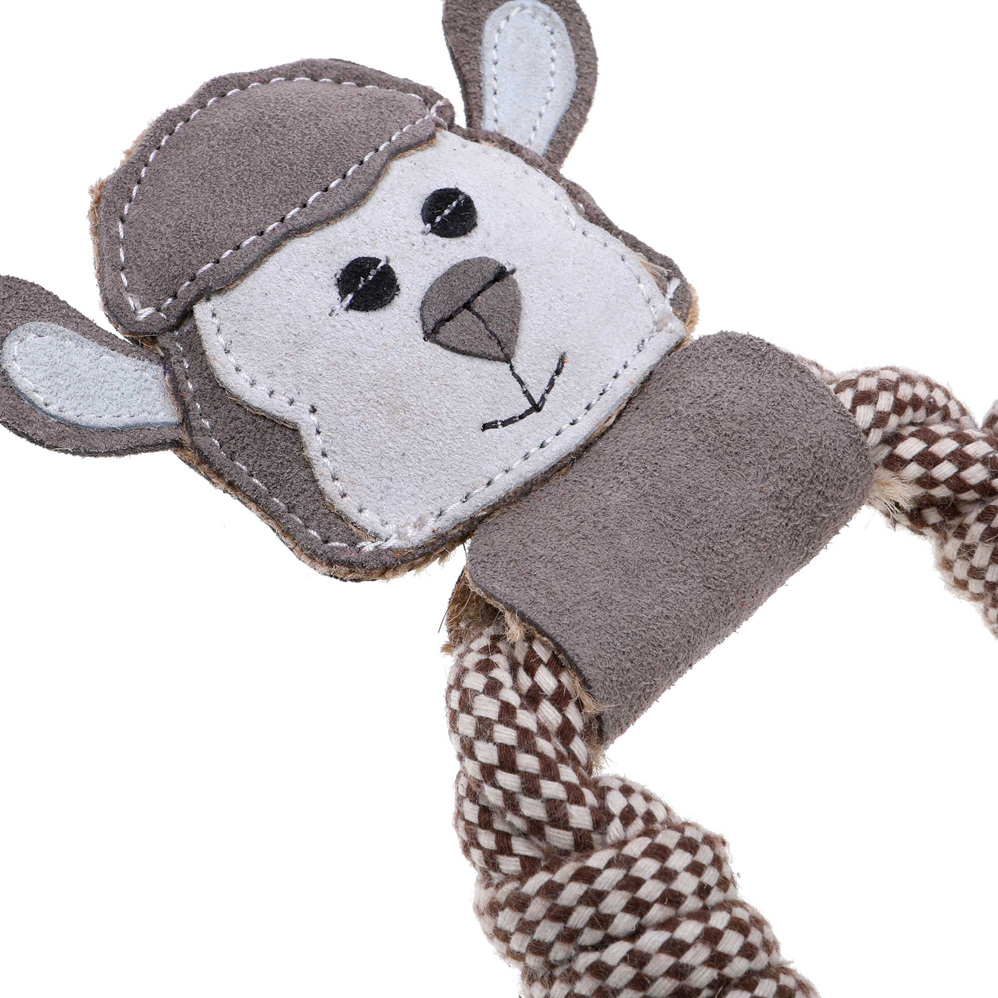 Doog Country Tails Sheep Rope Ring Toy Grey 24″ x 1.18″ x 5.51 ...